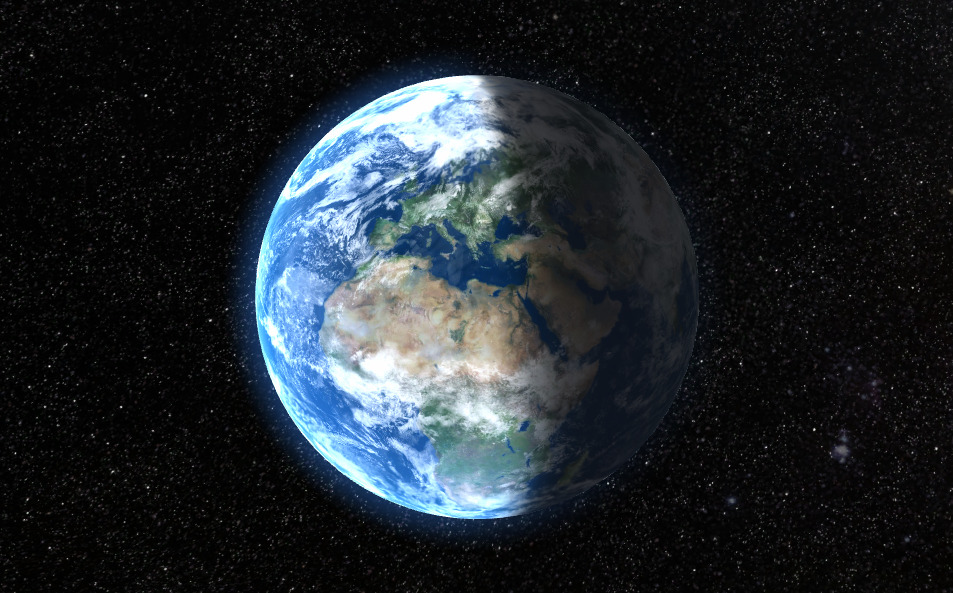 The structure of Earth (intermediate) - 3D scene - US Mozaik Digital ...