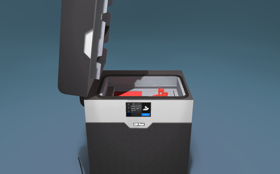 3D printing - 3D scene - US Mozaik Digital Education and Learning